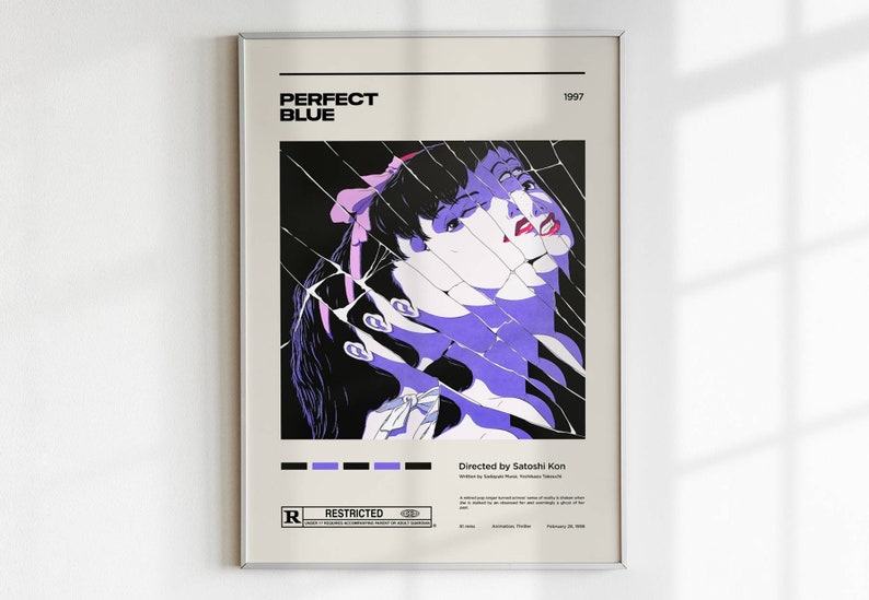 Perfect Blue Movie Poster, Satoshi Kon Art Print - Etsy