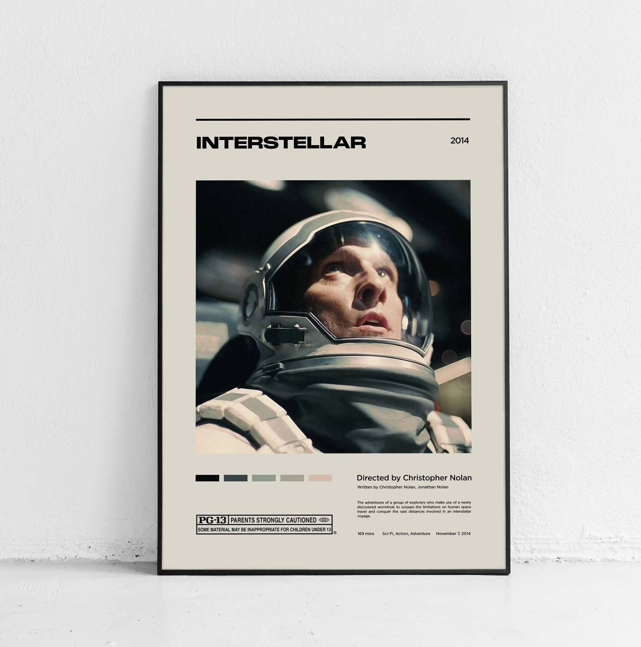 Christopher Nolan Interstellar Poster