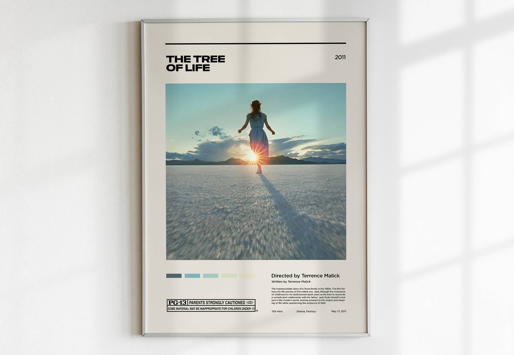 The Tree of Life / Terrence Malick / Minimalist Movie Poster Print ...