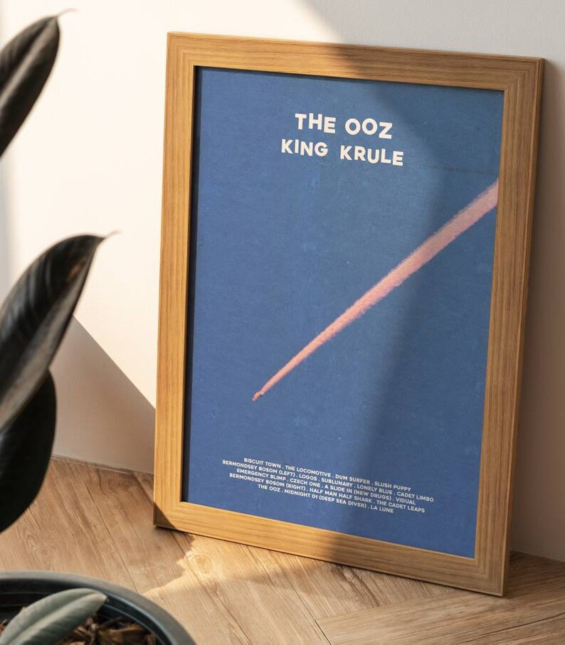 King Krule / the Ooz / Album Tracklist / Poster Print / - Etsy