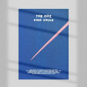 King Krule / the Ooz / Album Tracklist / Poster Print / Minimal / Wall ...