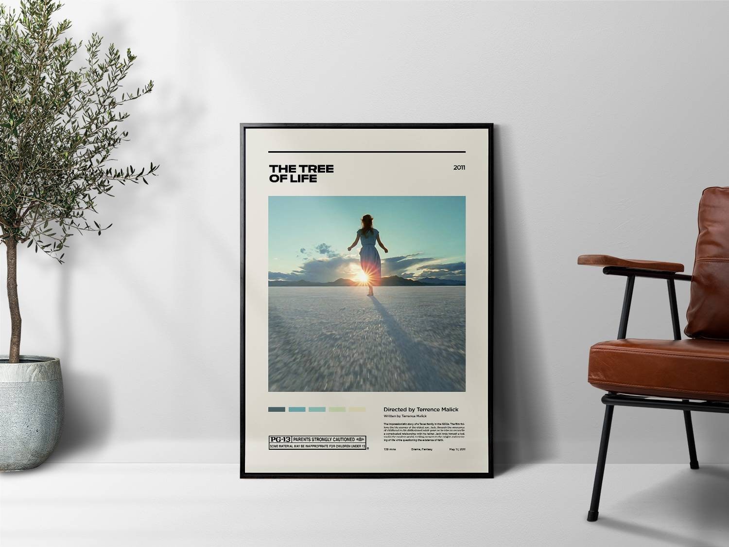 The Tree of Life / Terrence Malick / Minimalist Movie Poster Print ...