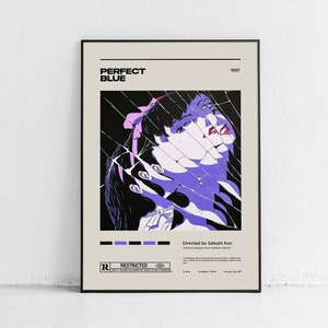 Perfect Blue Movie Poster, Satoshi Kon Art Print - Etsy