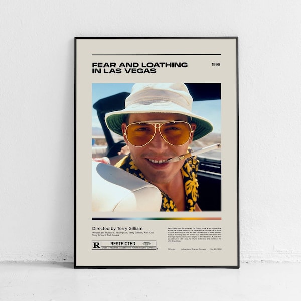 Fear and Loathing Poster - Etsy