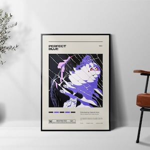 Perfect Blue Movie Poster, Satoshi Kon Art Print - Etsy