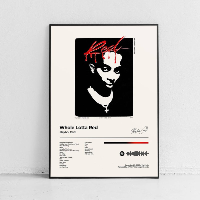 Playboi Carti Album Posters - Etsy