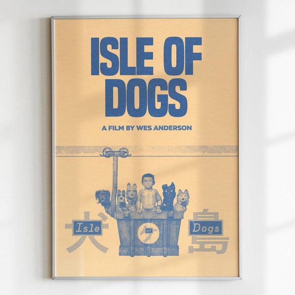 Isle of Dogs Poster - Etsy