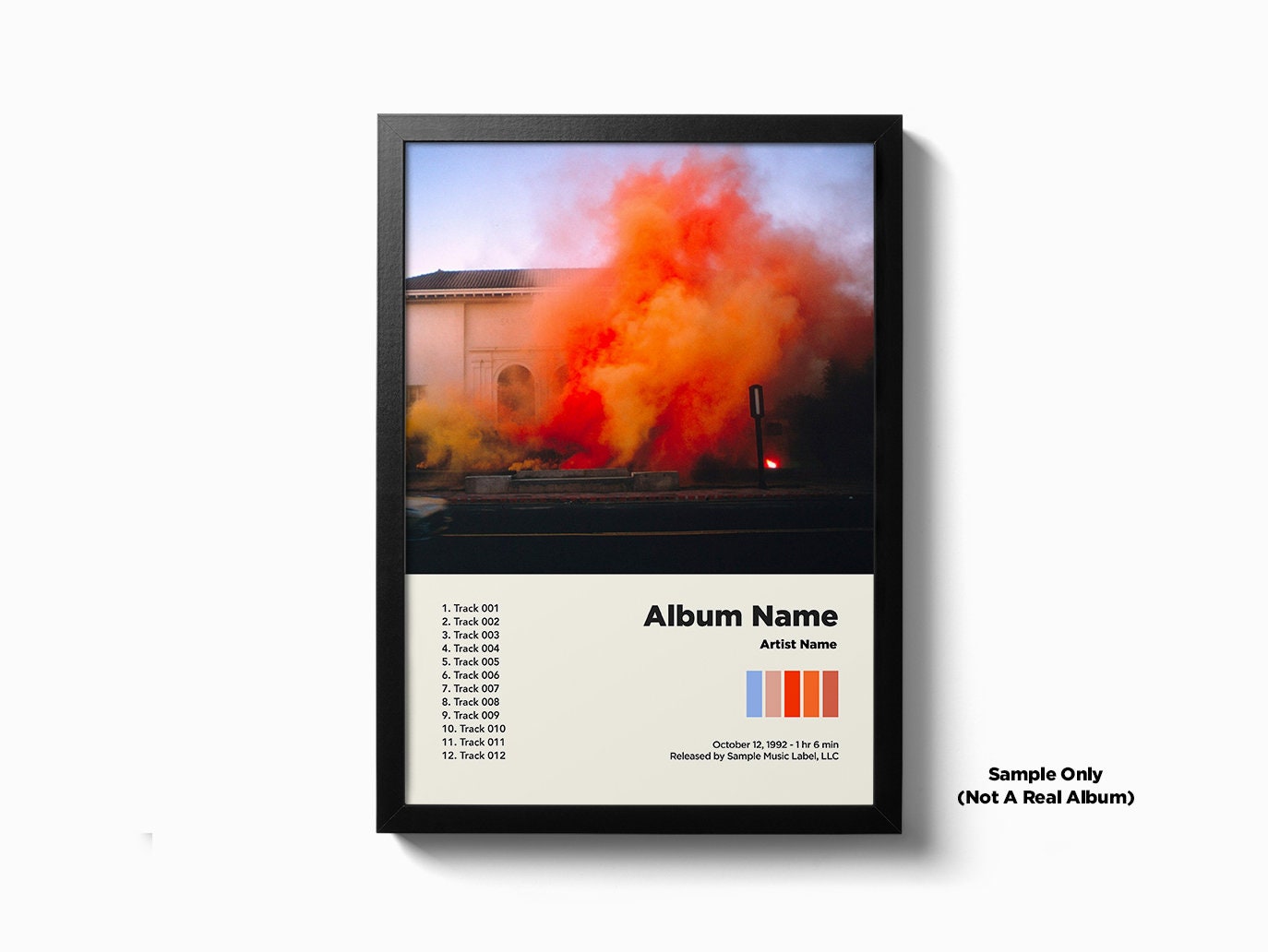 Custom Album Art Tracklist Poster / Choose Your Own Album / - Etsy