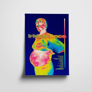 BROCKHAMPTON / Iridescence / Album Tracklist / Poster Print / Minimal ...