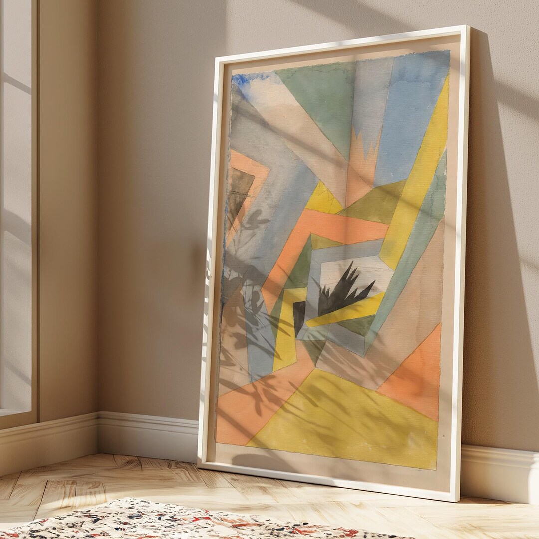 Paul Klee Abstract Painting | Exhibition Poster | Gift Idea | Wall ...