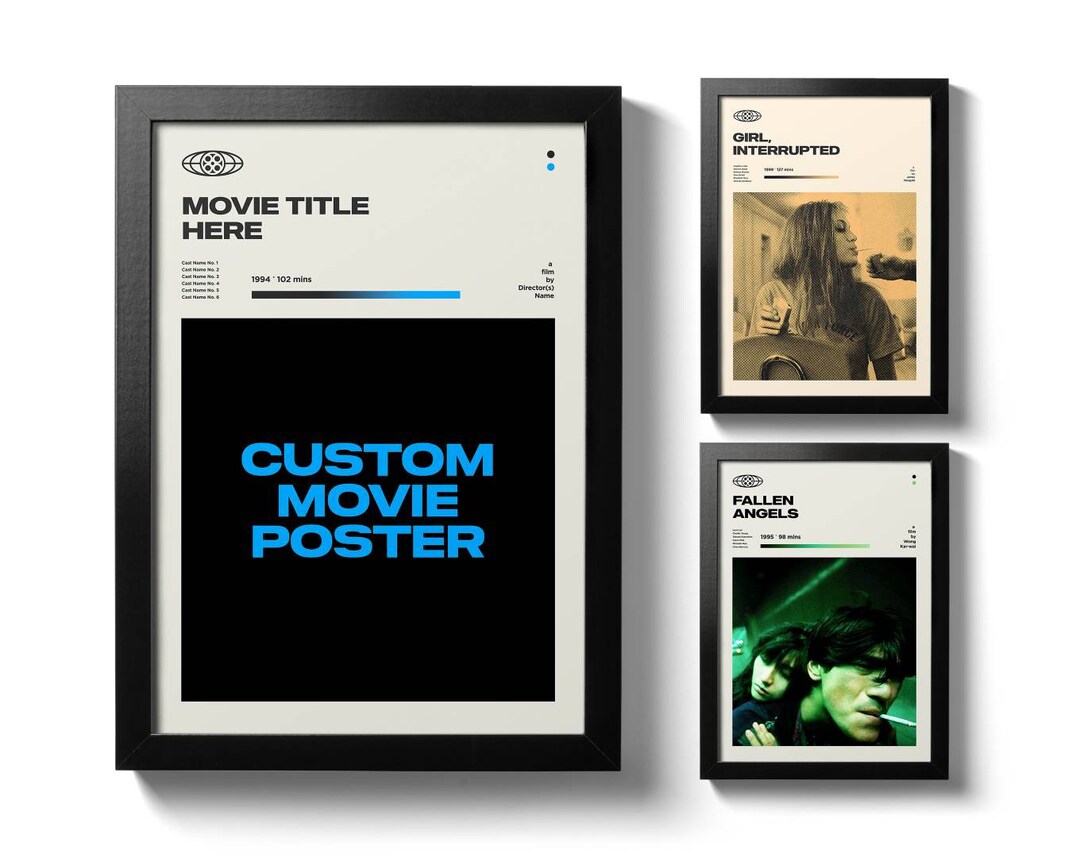 Custom Movie Poster Request / Gift Idea / Choose Your Own Movie ...