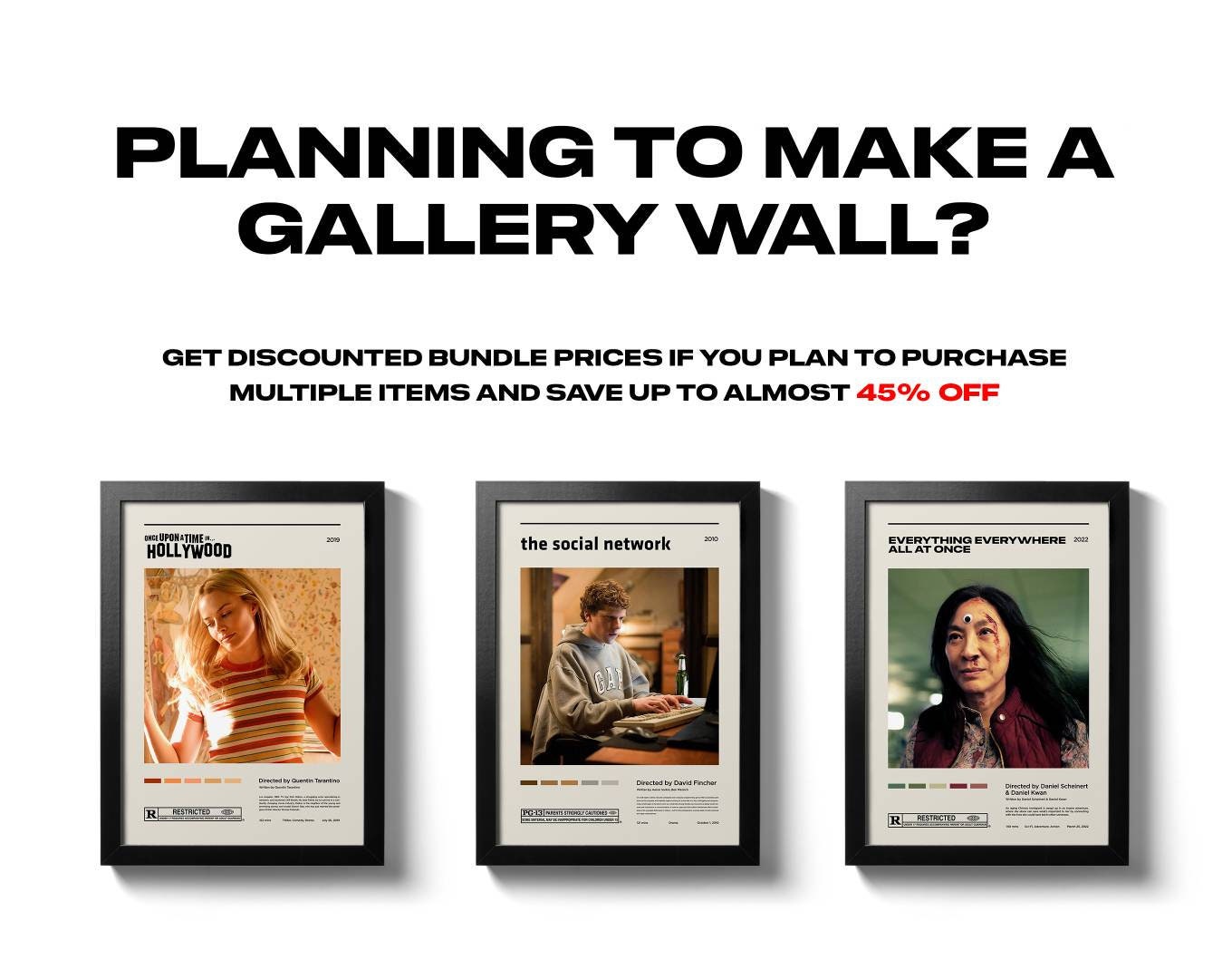 SET OF 3 POSTERS / Choose Your Own Set / Gift Idea / Minimal - Etsy