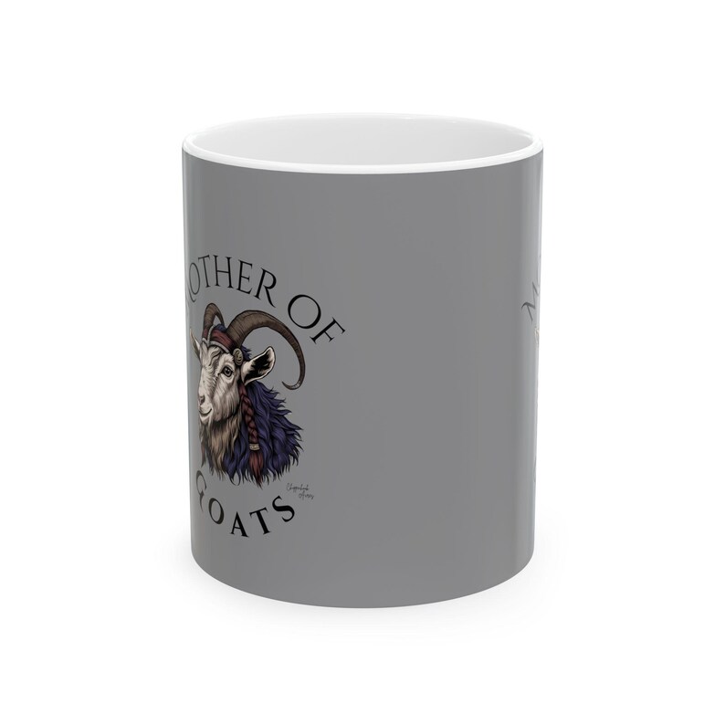 Mother of Goats Ceramic Mug | Funny Goat Lover Gift | Coffee Cup for ...