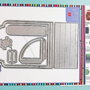Mini Album Dies, (8 Dies) for Big Shot, Gemini, Spellbinders Etc.. - Etsy