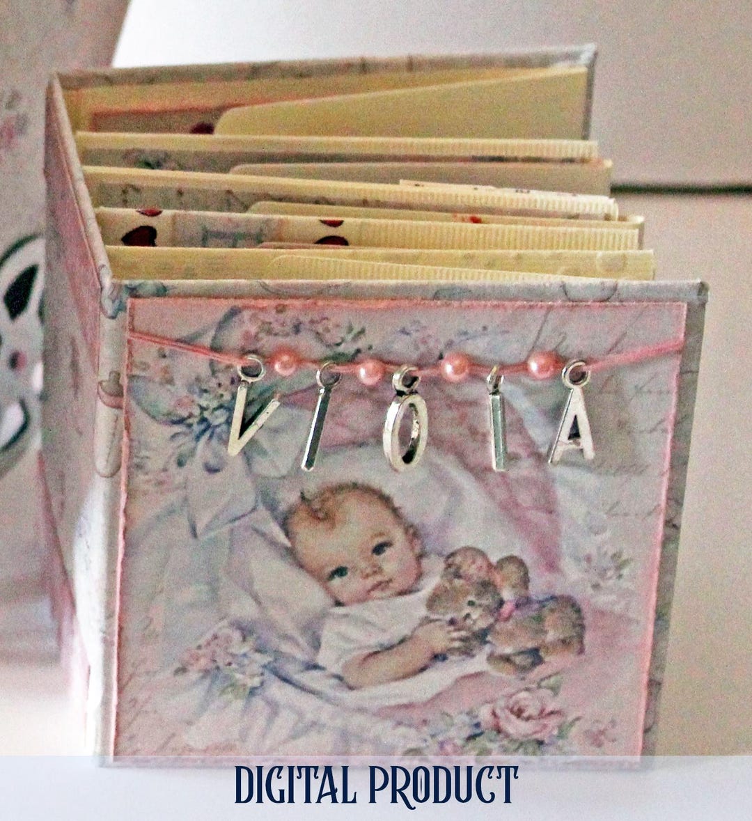 Mini Album, DIGITAL PRODUCT, Svg, Eps, Dxf, Pdf, Silhouette Studio ...