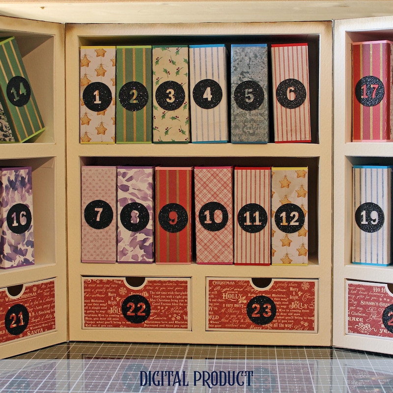 Empty Advent Calendars to Fill - Etsy