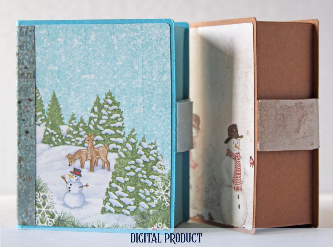 Book Box. Digital Cutting File for Cricut, Scanncut and Silhouette ...