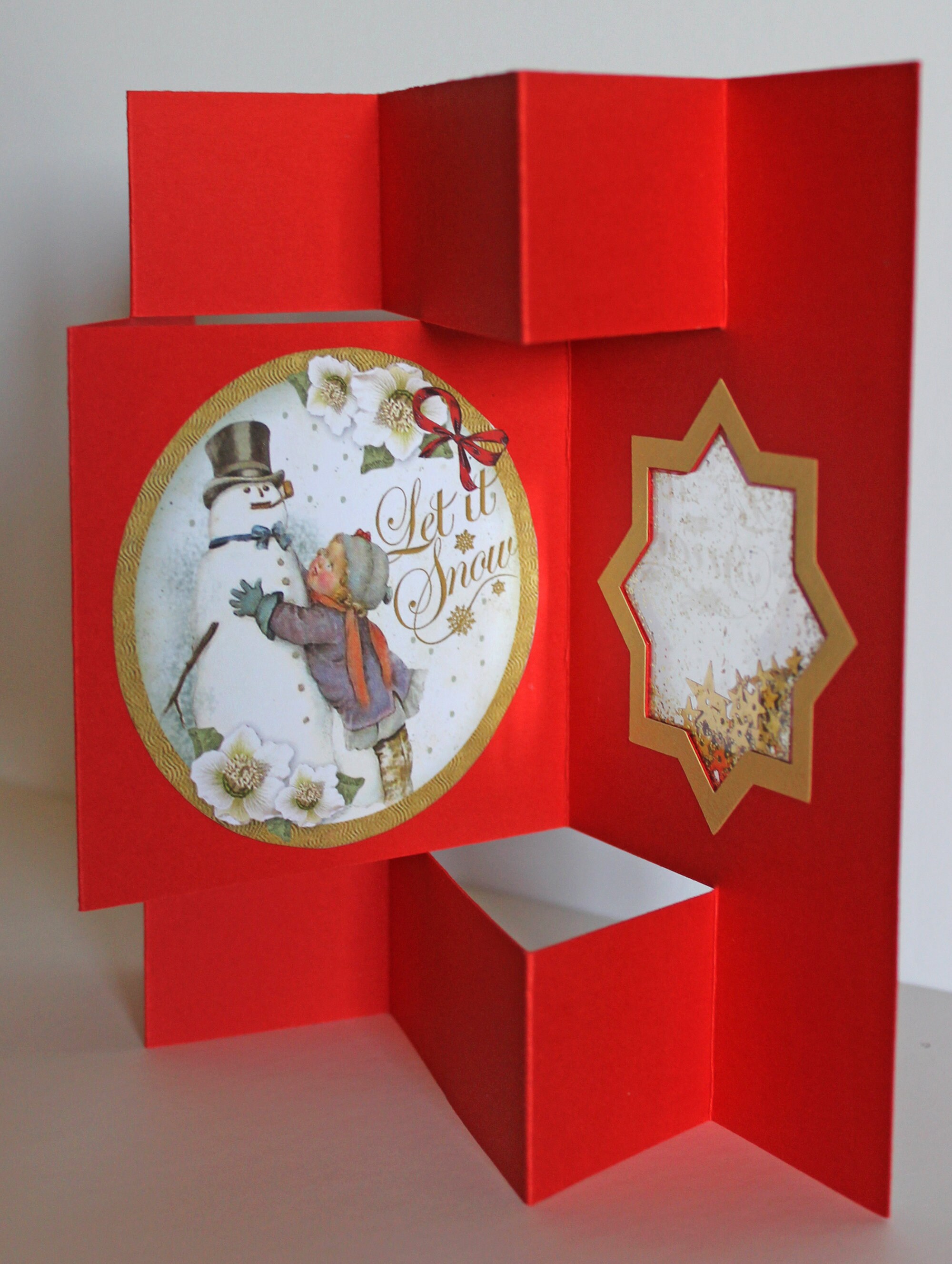 Shaker Card SVG EPS DXF Pdf Silhouette Studio Files - Etsy