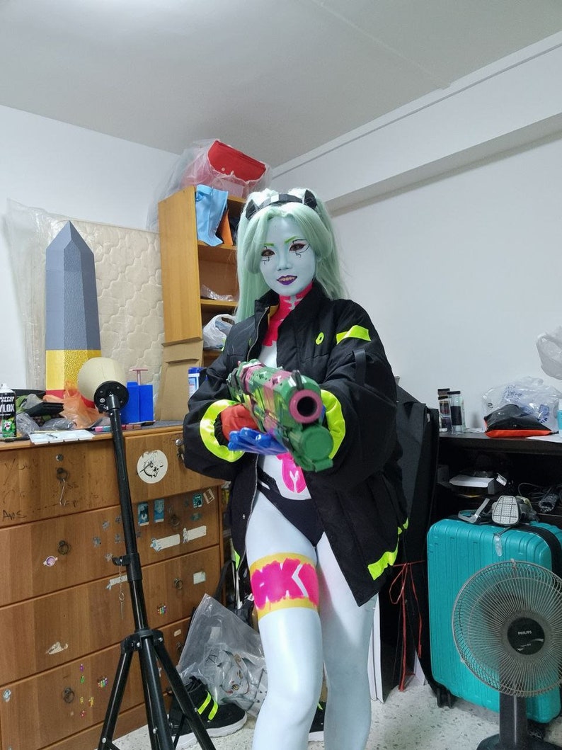 Guts Cyberpunk Rebecca Replica Gun 3D Print Cosplay - Etsy