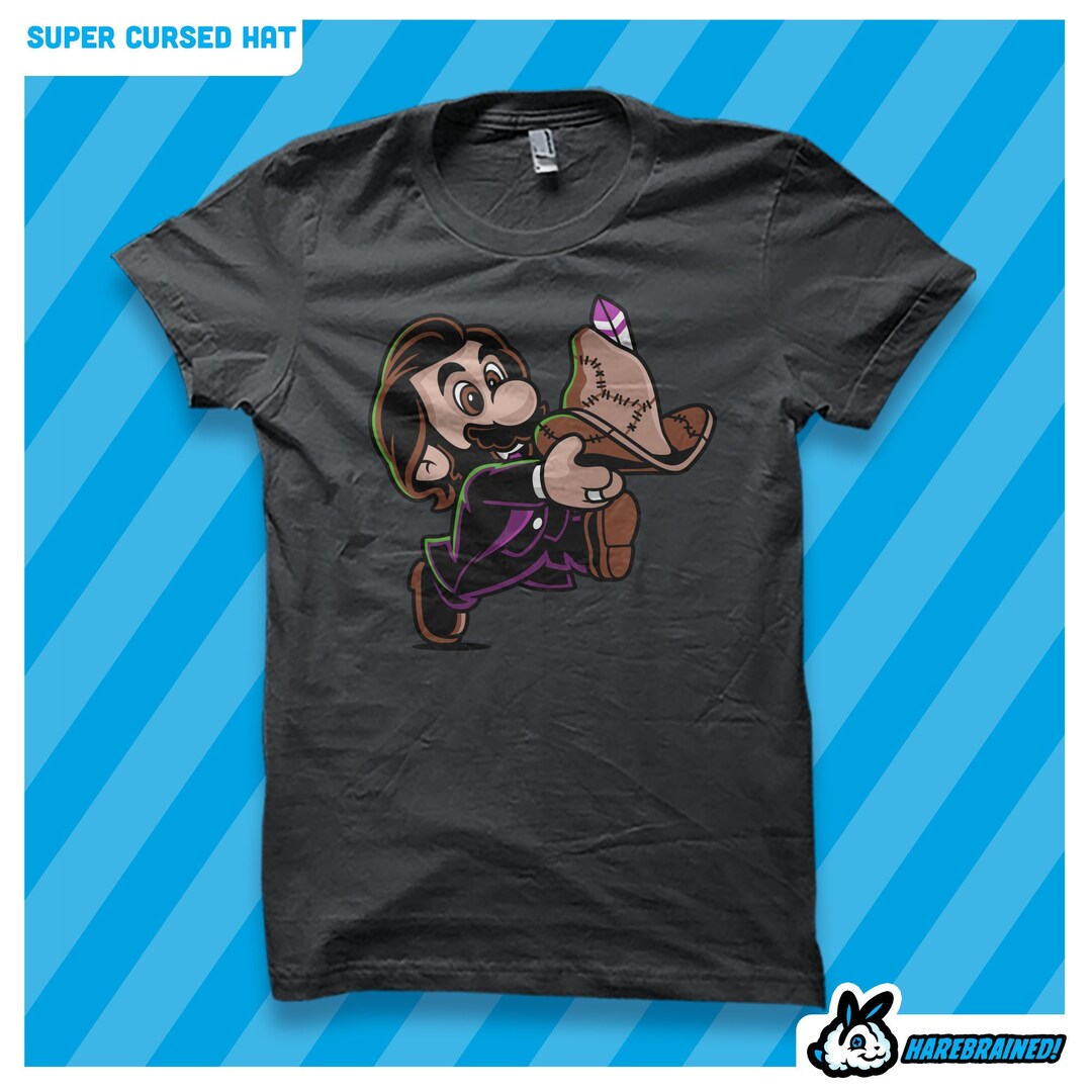 Super Cursed Hat - T-shirt - Etsy