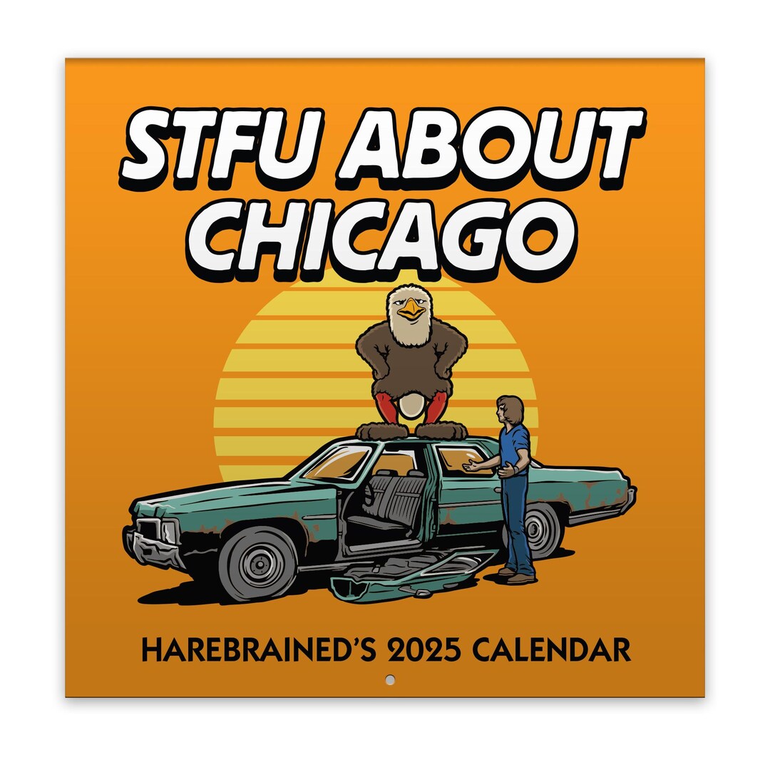 STFU About Chicago 2025 Wall Calendar - Etsy