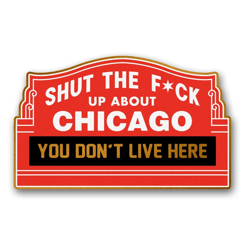 Chicago Enamel Pin - Etsy