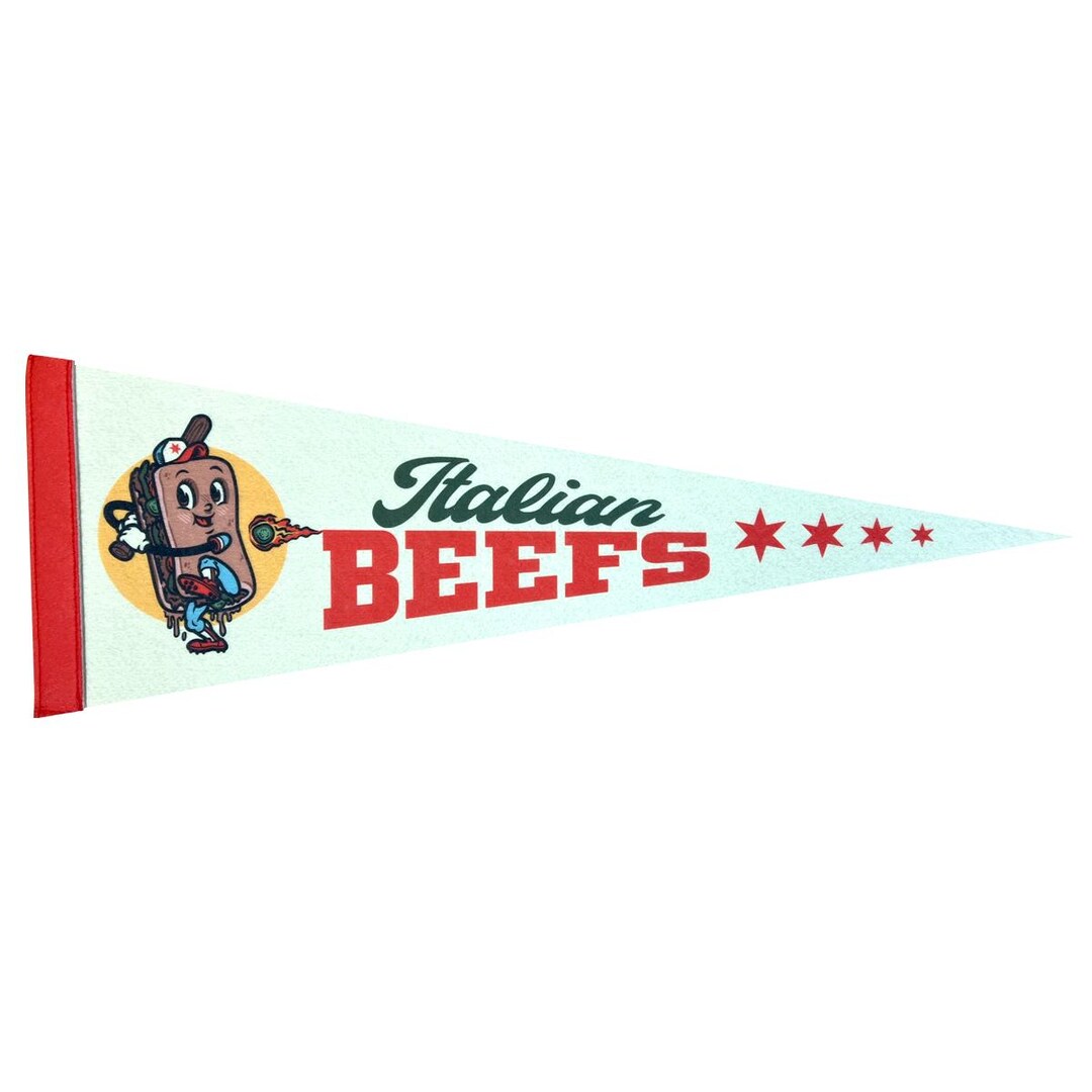 Italian Beefs Pennant - Etsy