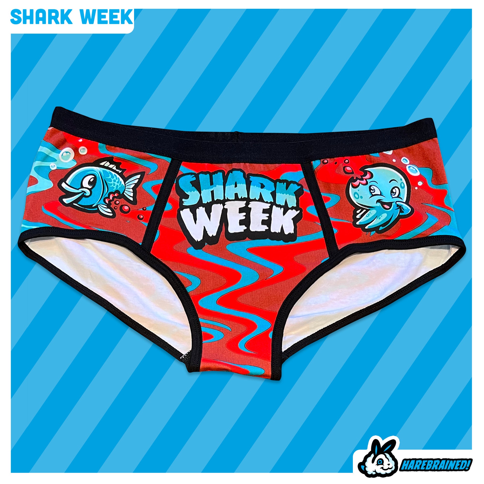 Shark Week Period Panties - Etsy