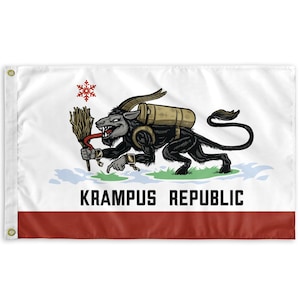 Krampus Republic Flag - Etsy