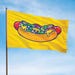 Chicago Hot Dog Flag - Etsy