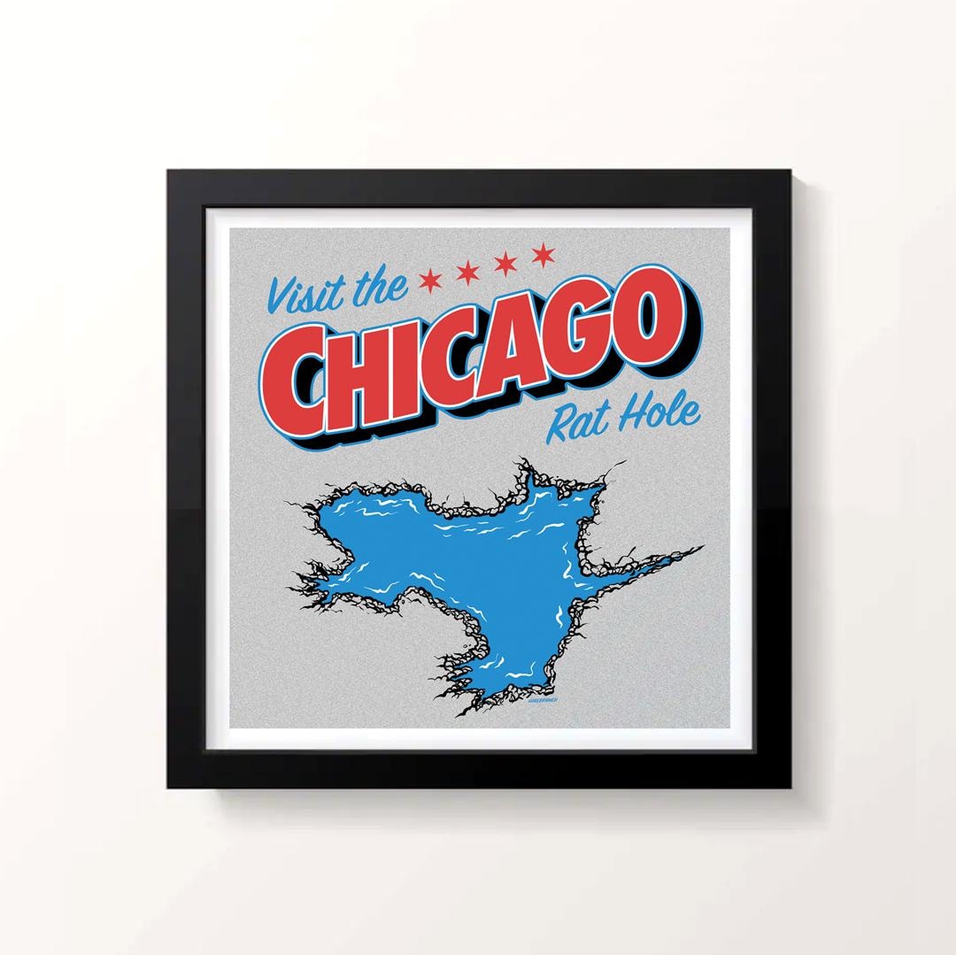 Visit the Chicago Rat Hole 9 X 9 Print - Etsy