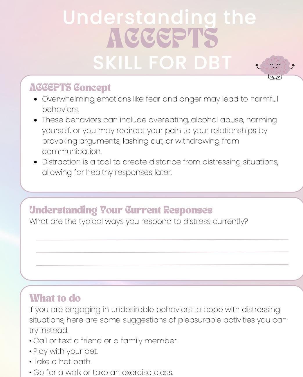 ACCEPTS DBT Worksheet- Completed PDF - Etsy