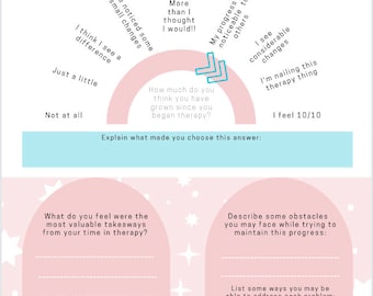 Inner Vs Outer Self Reflection Worksheet TEMPLATE - Etsy