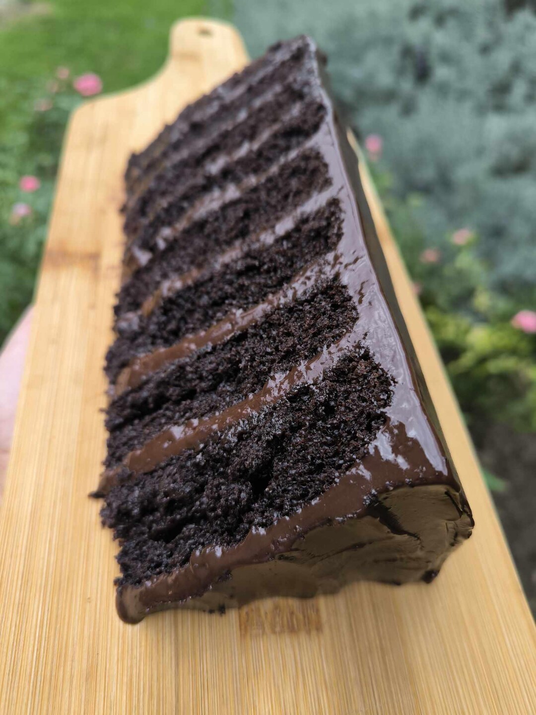 Matilda Cake - Bruce Cake - Bruce Approves - Fudgy Chocolate Cake Slice ...