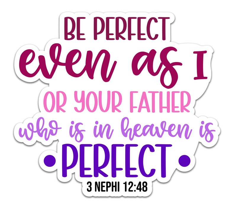 LDS 19 Book of Mormon Seminary Doctrinal Mastery ONE STICKER Scripture ...