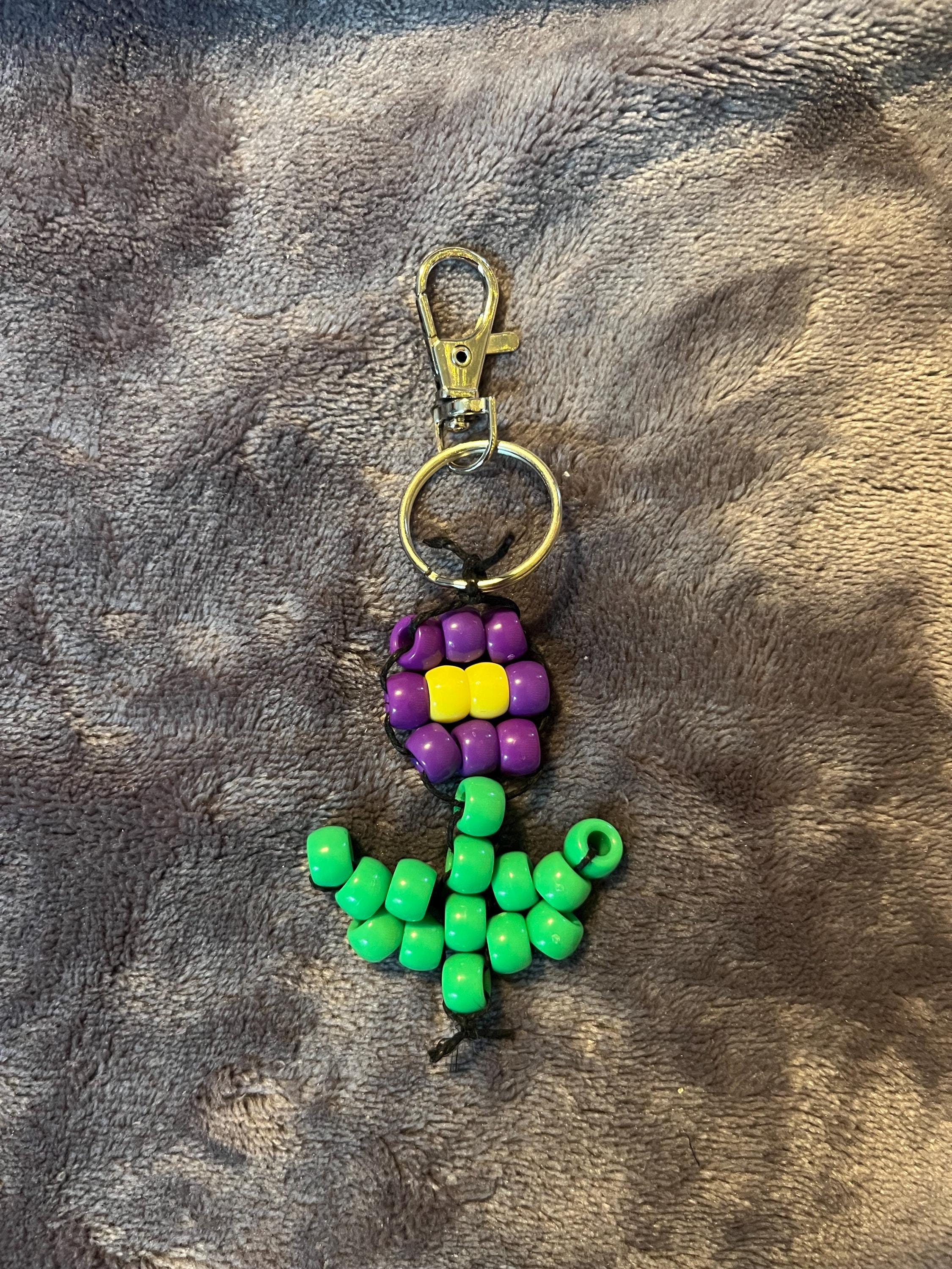 Pony Bead Animal Keychains Accessory - Etsy