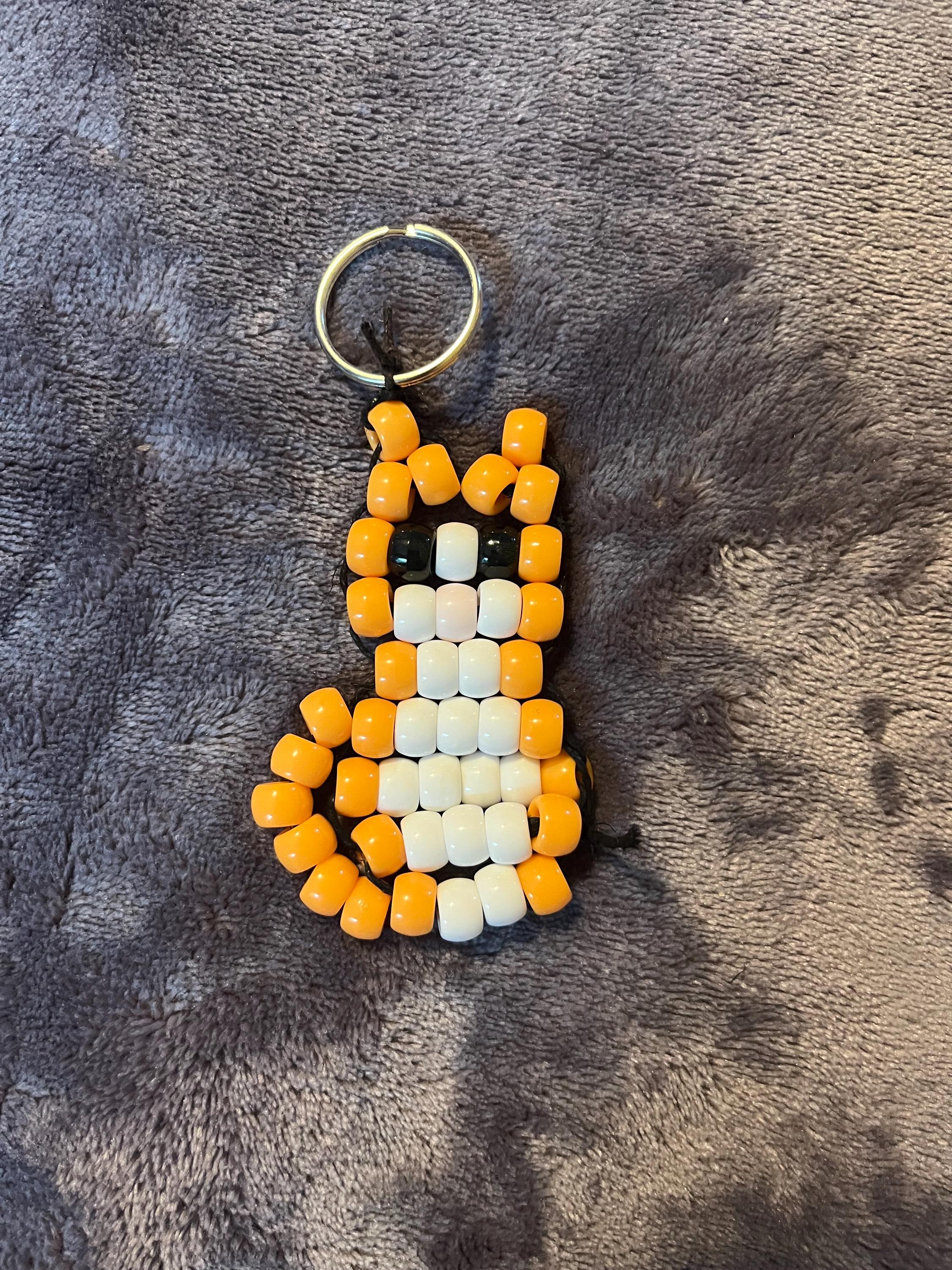 Pony Bead Animal Keychains Accessory - Etsy