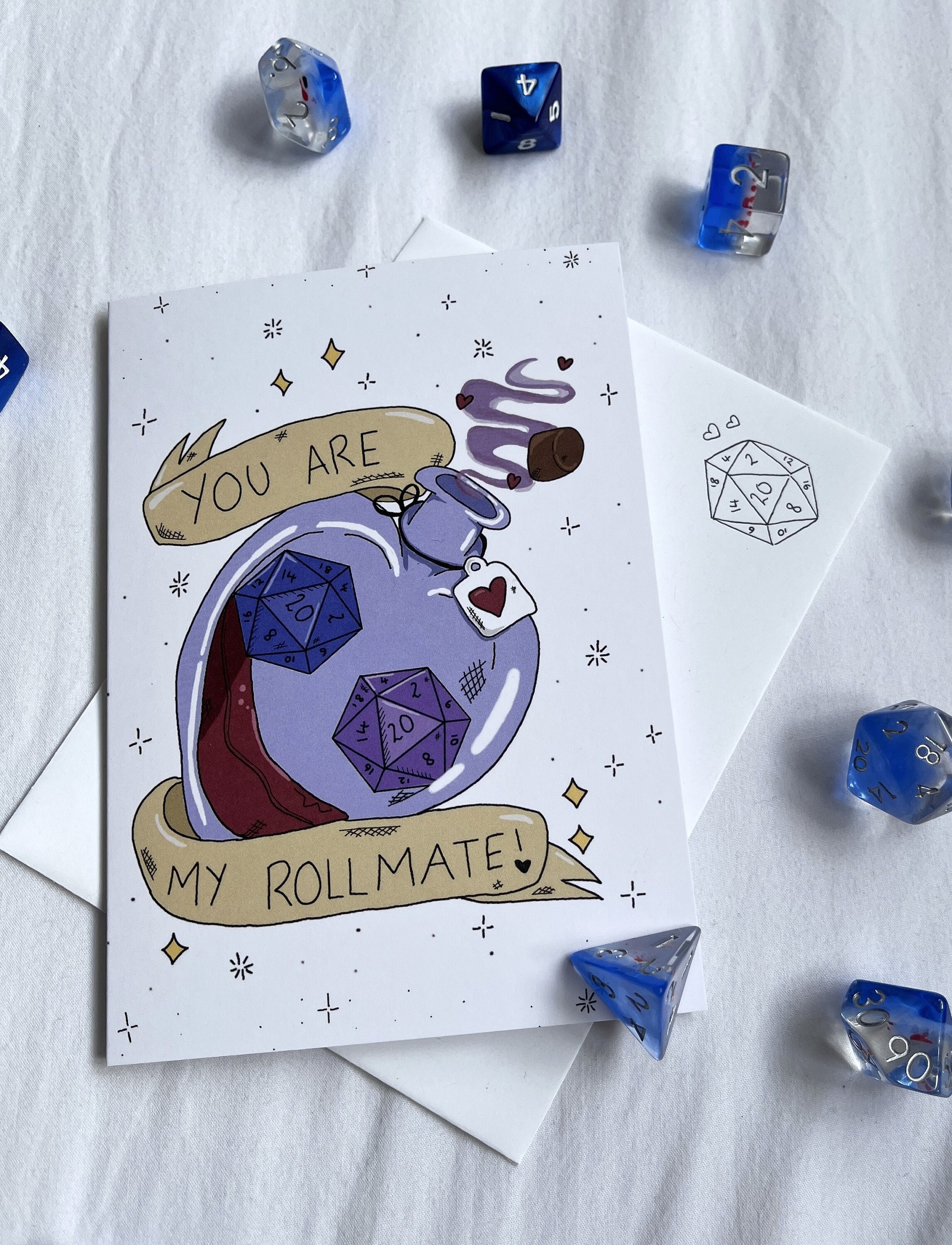 Dnd Anniversary Card // Nerdy Anniversary Card // Love Card // Board Games A6 - Etsy