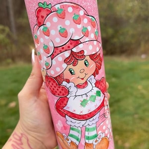 Strawberry Tumbler Shortcake 20oz - Etsy
