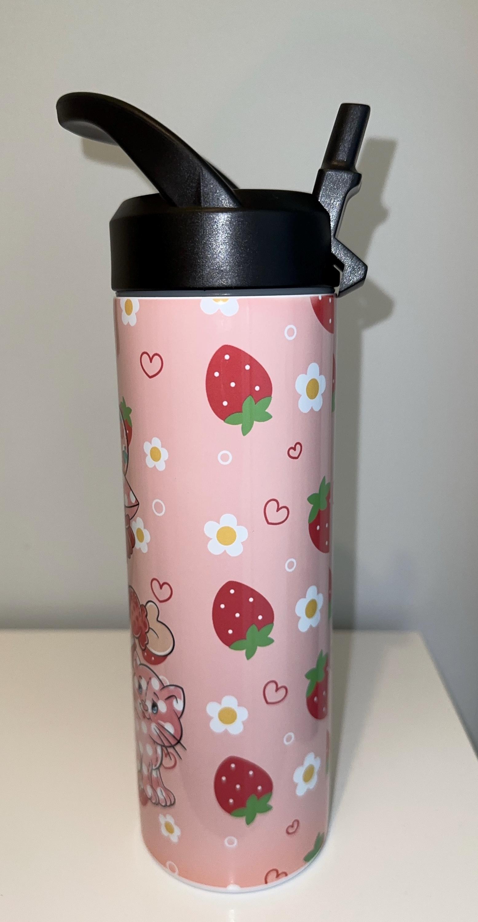Strawberry Water Bottle 20oz Etsy strawberry-water-bottle-20oz-etsy