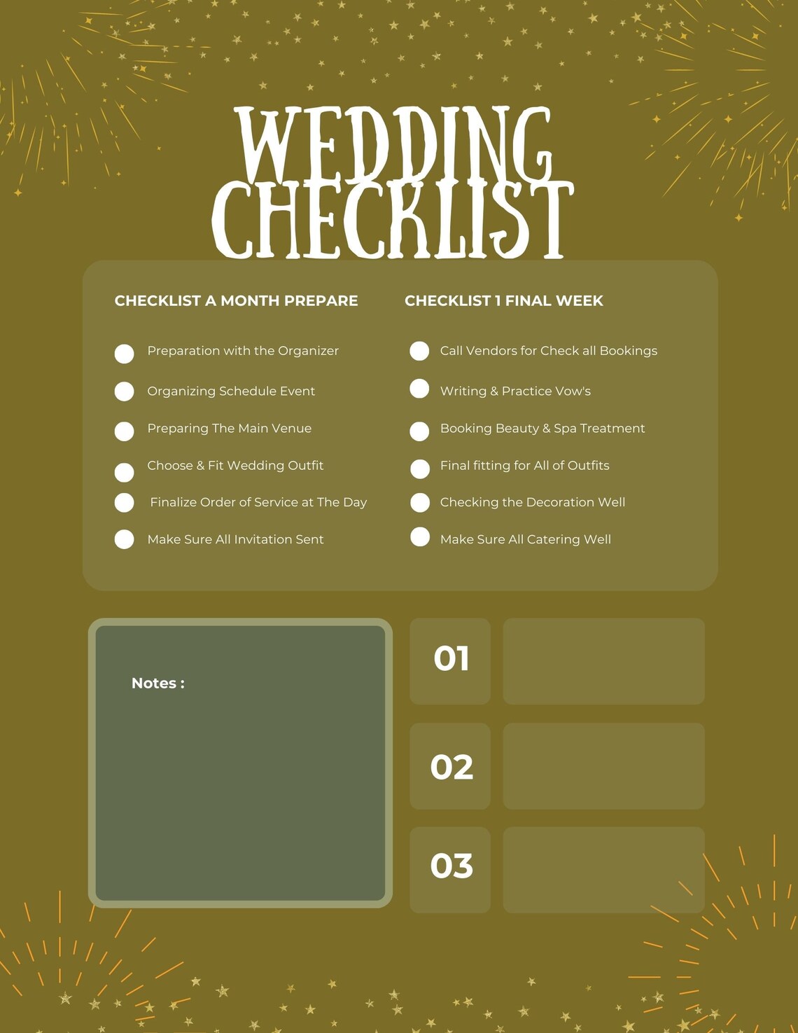 Wedding Checklist Digital File, Western Wedding, Wedding to Do List ...