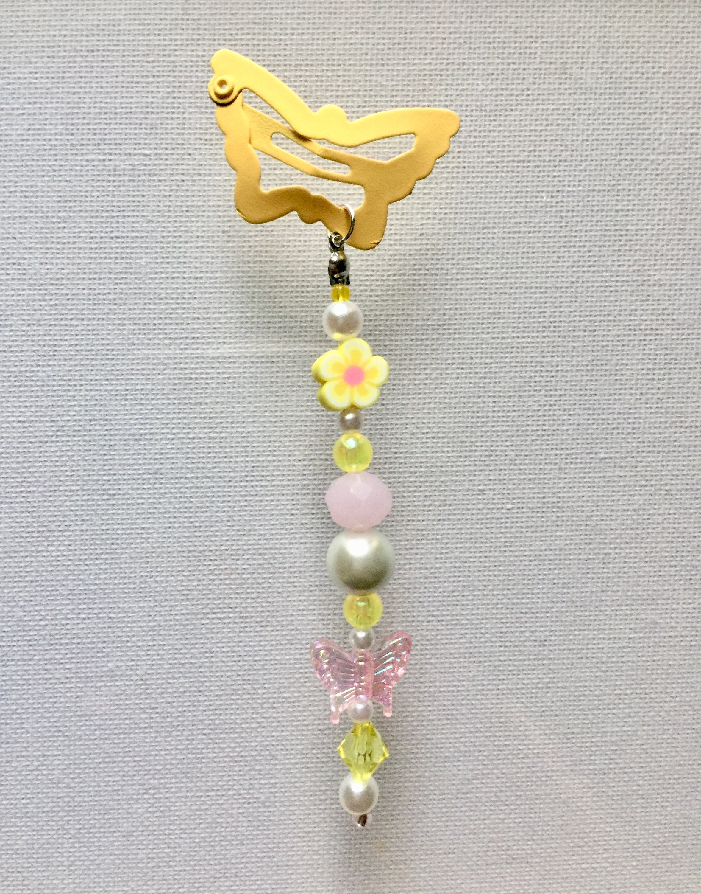 Butterfly Hair Clips / Beaded Butterfly Hair Clips / Butterfly ...