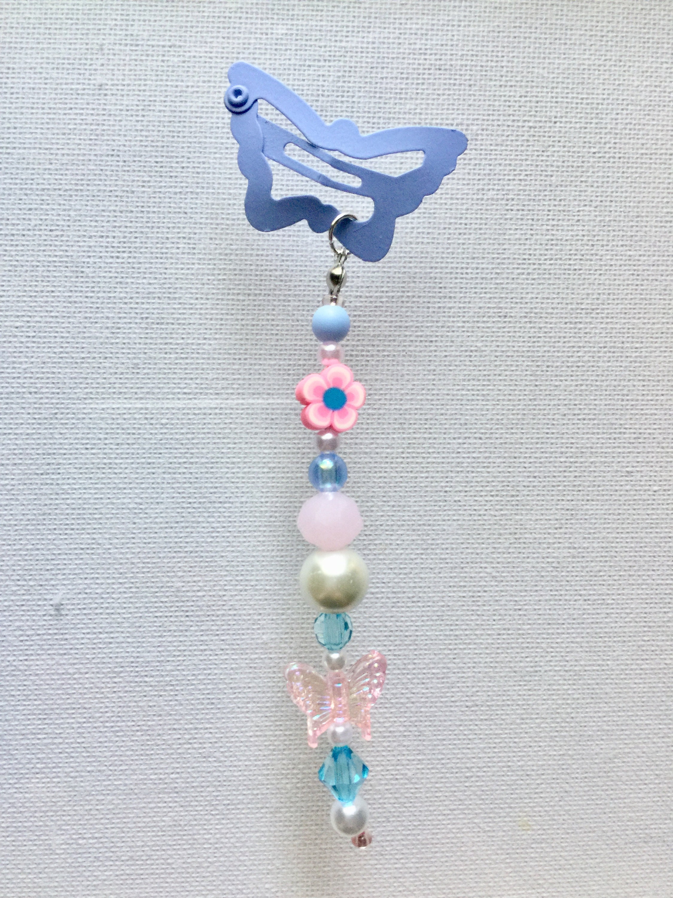 Butterfly Hair Clips / Beaded Butterfly Hair Clips / Butterfly ...