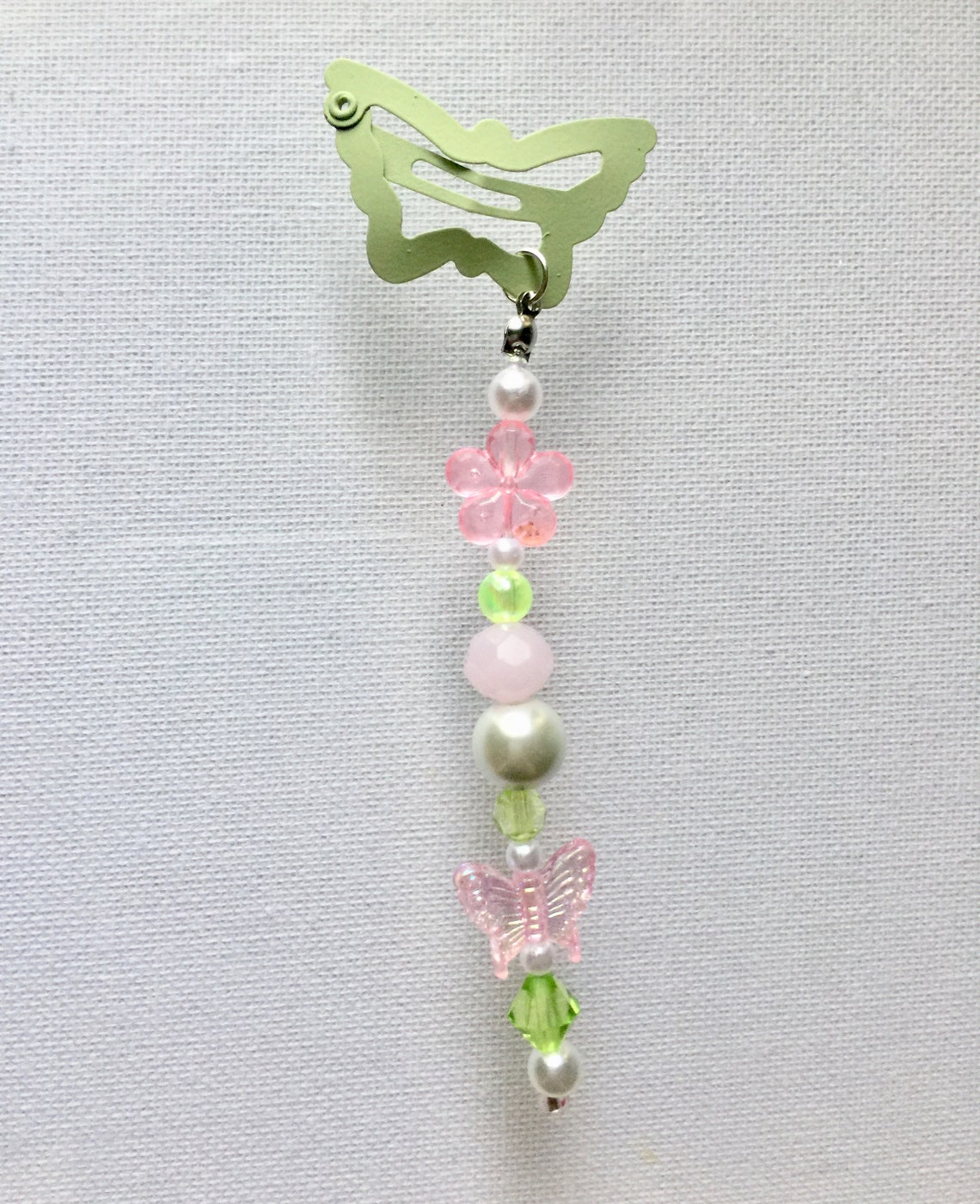 Butterfly Hair Clips / Beaded Butterfly Hair Clips / Butterfly ...