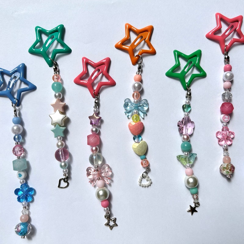 Star Hair Clips - Etsy