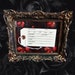 Personalized-mortician's-double-id Toe Tags in Display Frame, Oddity ...