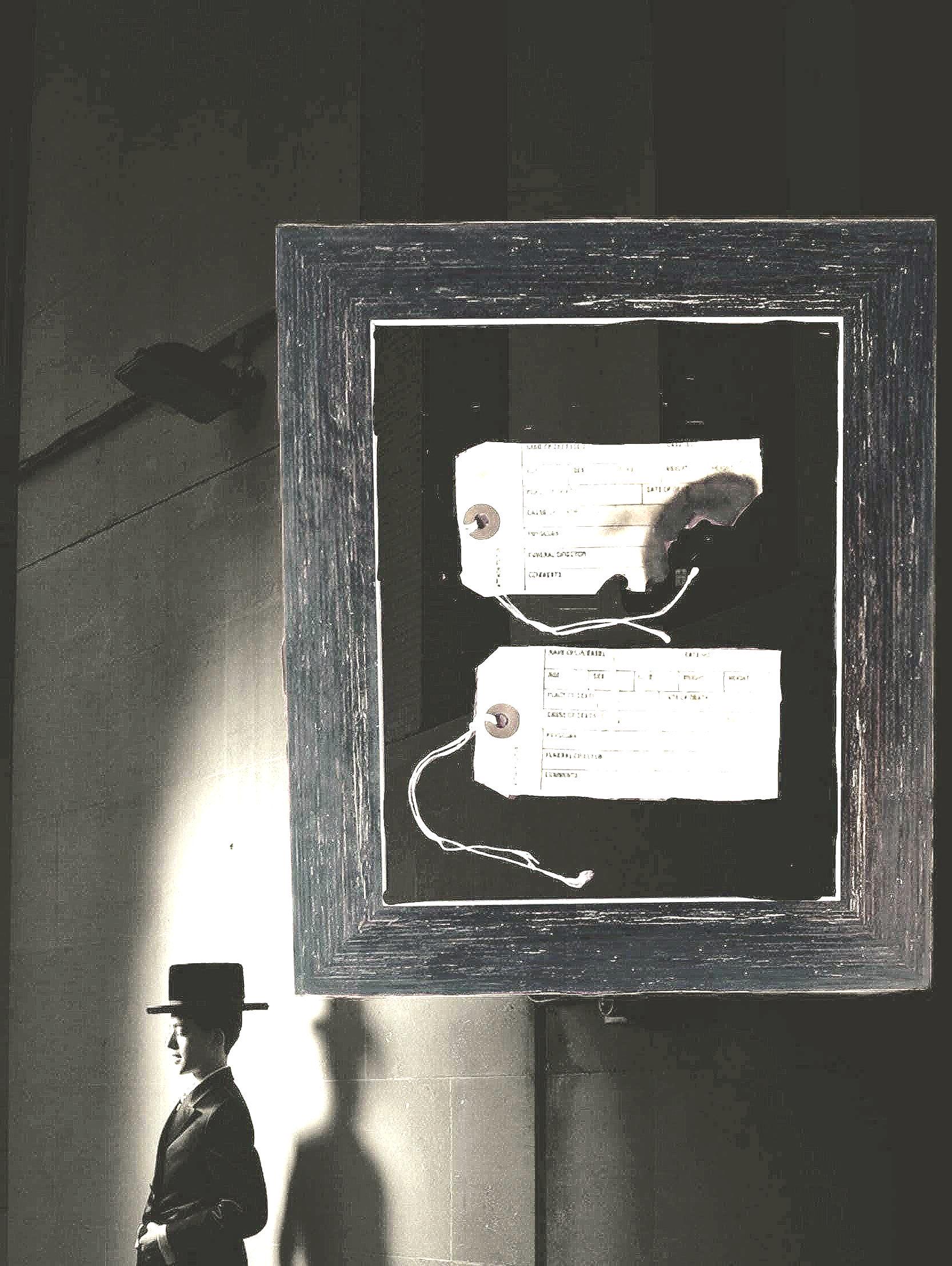 Personalized-mortician's-double-id Toe Tags in Display Frame, Oddity ...