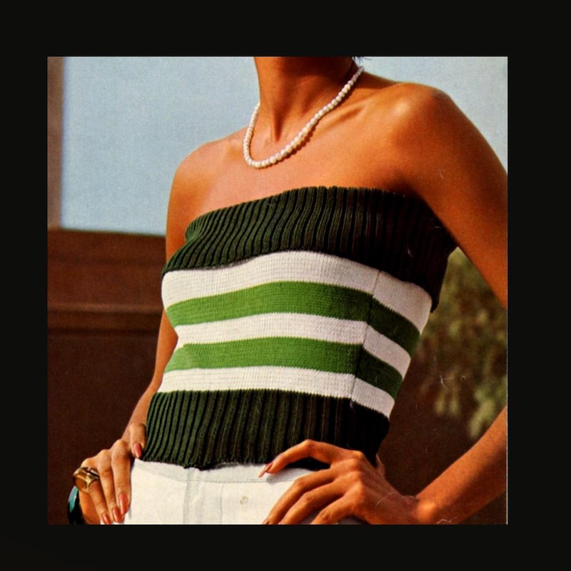70s Tube Top - Etsy