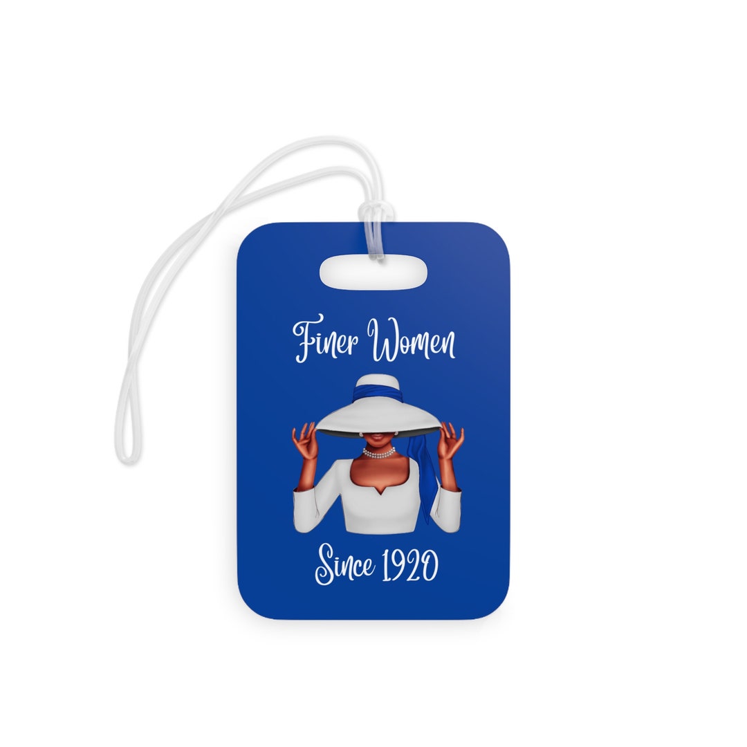 Personalized Zeta Finer Women Since 1920 Luggage Tags | Sorority ...