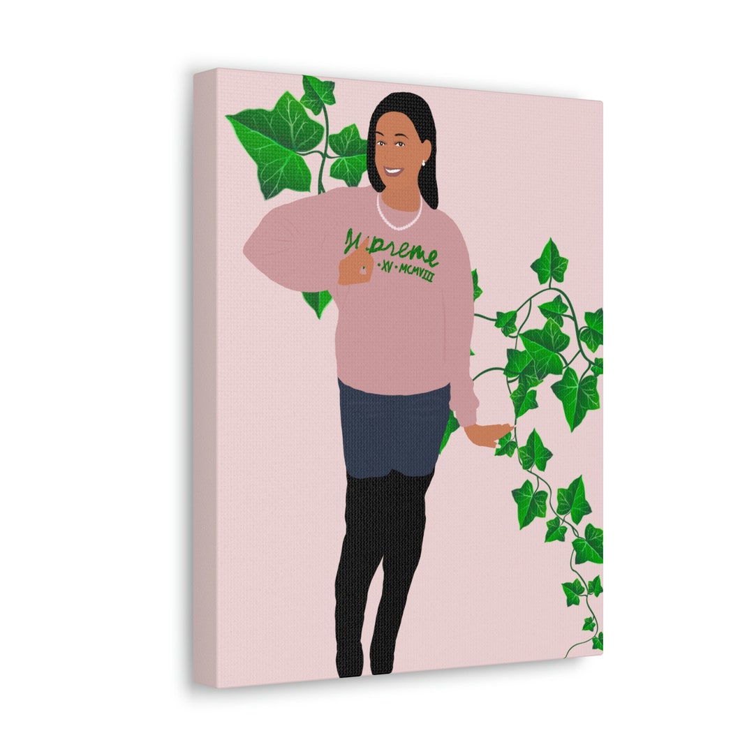 Personalized AKA Member Digital Art 11x 14 Canvas | 1908 | AKA ...